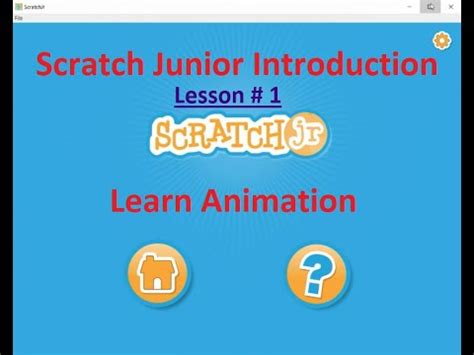 Introduction To Scratch Junior Lesson YouTube