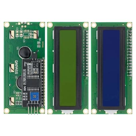Lcd1602 1602 Lcd Module 5v Hd44780 Liquid Crystal Display Module Blue