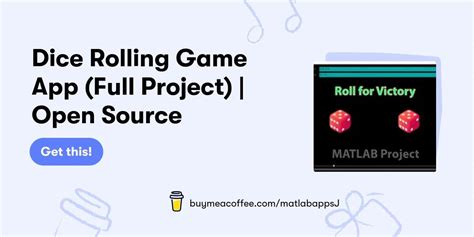 Dice Rolling Game App Full Project Open Source Buymeacoffee