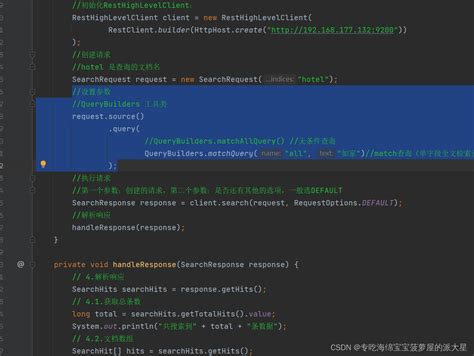 使用javarestclient查询文档and排序、分页、高亮 极客之音