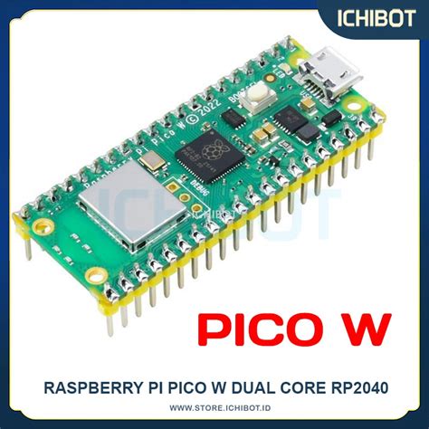 Raspberry Pi Pico Dual Core Rp2040 Development Board Belum Tersolder