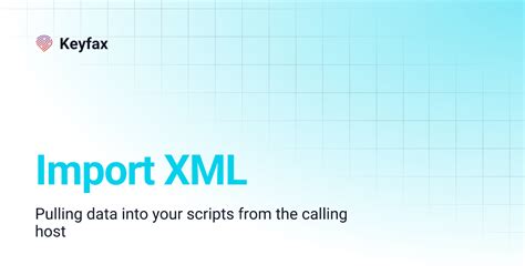 Import Xml Keyfax