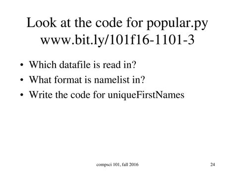 compsci 101 introduction to computer science ppt download