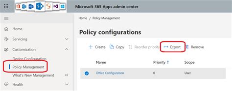 office 365 you can now export your office policy configurations