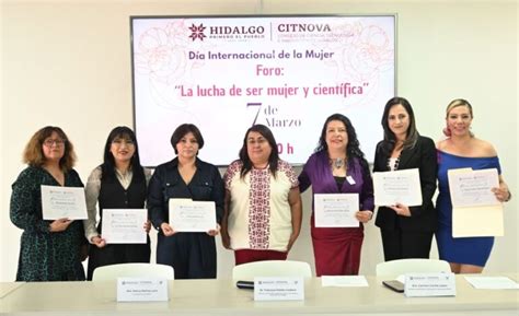 Hidalgo Avanza Con Paso Firme Hacia La Igualdad De Género En La Ciencia
