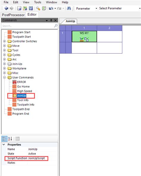 Post Processor Script Allowjoinupaftertool Autodesk Community
