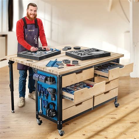 Large Work Table Plan The Woodworkers Archive