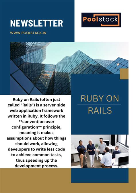 Poolstack Technologies Pvtltd On Linkedin Newsletter Ror Rubyonrails Poolstacktechnologies