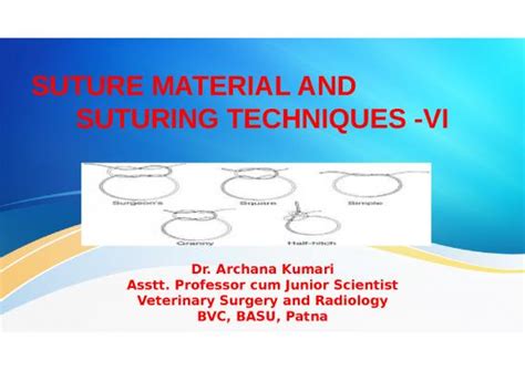 Suture Slideshare 77516 Suture Pattern Lecture 6