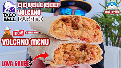 Taco Bell Volcano Burrito