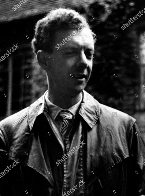 Portrait English Composer Benjamin Britten 19131976 Editorial Stock