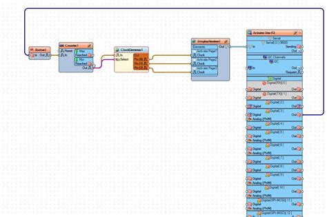 Step 6 Using One Button In Visuino Add And Connect Components