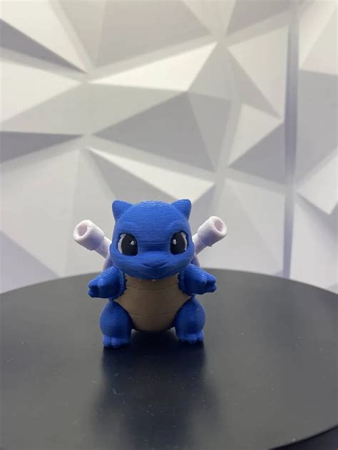 Chibi Blastoise By Mdesign Makerworld Download Free 3d Models