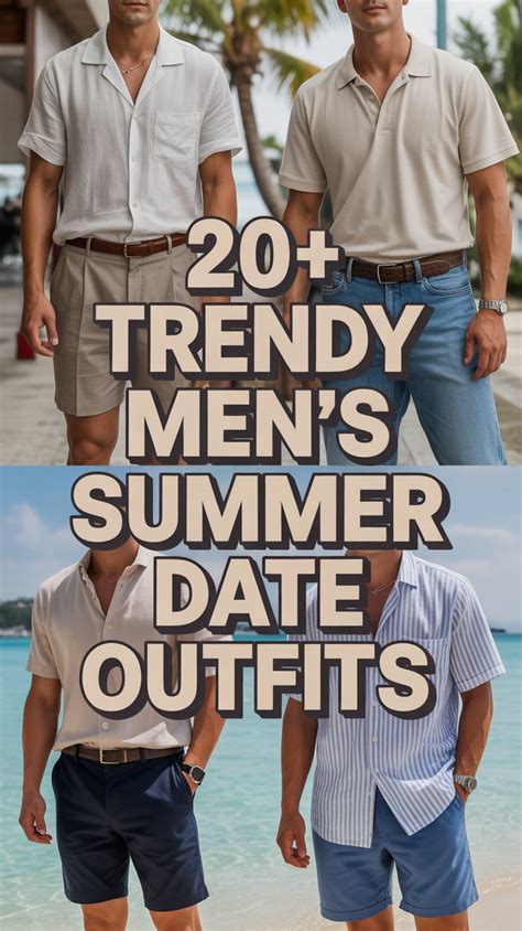 24 Mens Summer Date Night Outfits Trending On Tiktok 2025 Trend Is Style