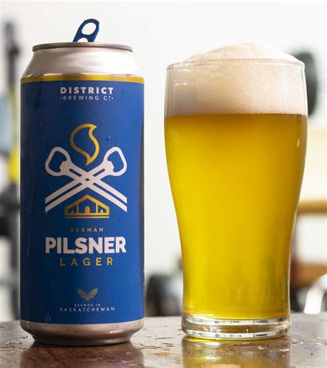 Review District Brewing German Pilsner Lager Beercrankca Craft