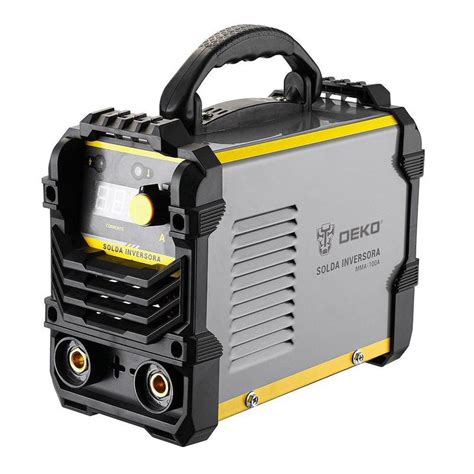 Maquina De Solda A Arco Portátil 100a 220v Deko Máquina De Solda