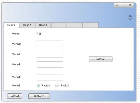 How To Make A Tabbed Window As In The Picture Using Visual C Studio