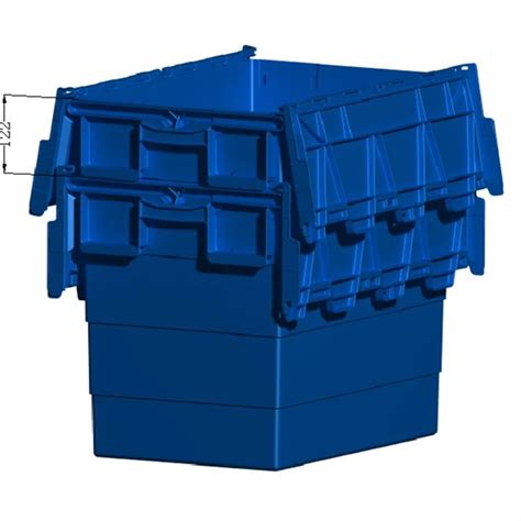 Plastic Shipping Storage Totes Manufacturers And Factory Price Enlightening Plast