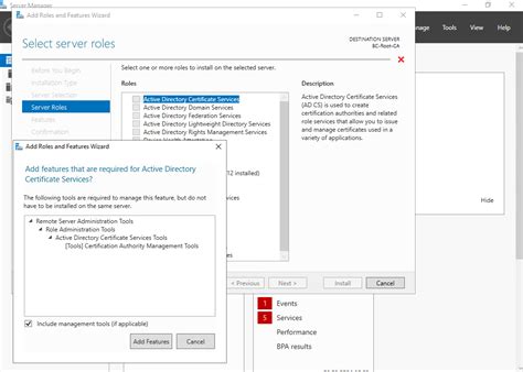 Set Up A 2 Tier Pki In Active Directory Certificate Services Ad Cs