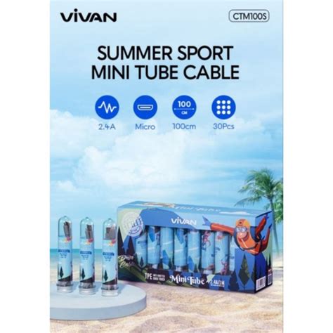 Jual Cable Data Vivan Type C Ctc S Fast Charging A Botol Original Shopee Indonesia