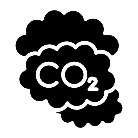 Premium Vector Carbon Dioxide Icon Style