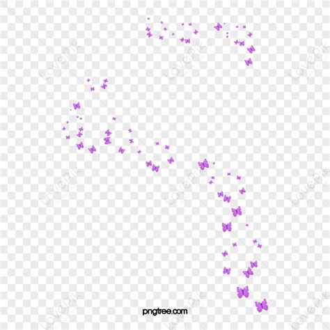 Floating Purple Butterflybutterflies Floatbutterfliesbeauty Png Free