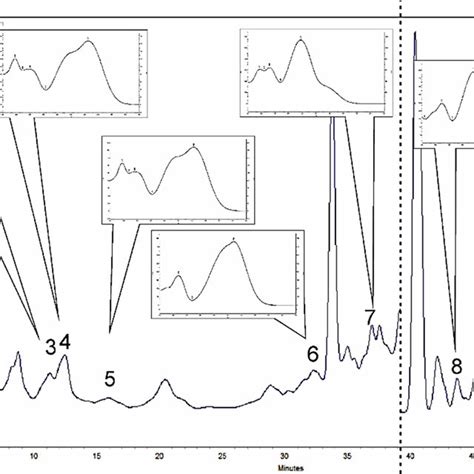 Examples Of High Performance Liquid Chromatography With Diode Array Download Scientific Diagram