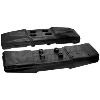 Komatsu Pc75 Pc78 Roadliner Rubber Pads 18 Inch Bolt To Chain
