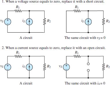 Superposition Theorem Electrical A Z