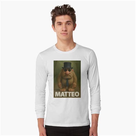 Matteo Brainrot Mateo Italian Brainrot Meme Mateooo Matteooo Poster