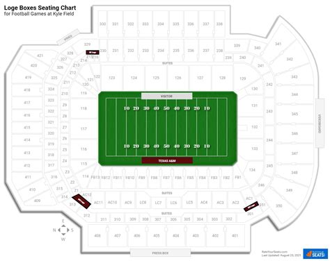Kyle Field Seating Chart With Rows And Seat Numbers Cabinets Matttroy