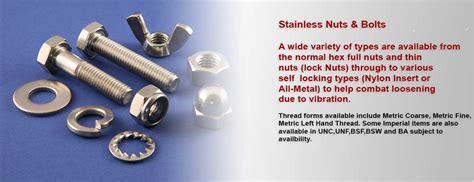 Avon Stainless Fasteners Industrial Fasteners And Fixings Industrial Stainless Fasteners And