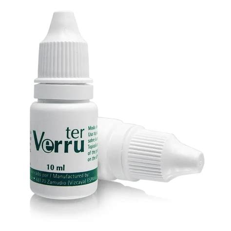 Tegor Verruter Frasco 10 Ml Para Eliminar Las Verrugas De Manera Rápida
