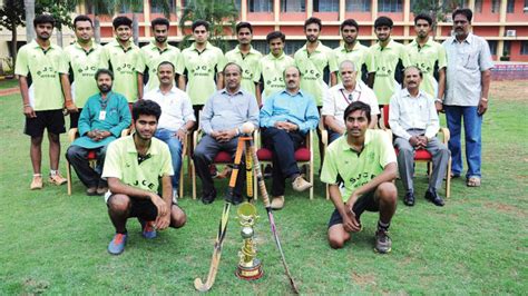 Winners Of Vtu Mysuru Zonal Hockey Tournament Star Of Mysore