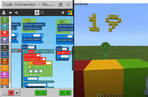 Using Minecraft Blocks As Buttons Block By Block Tutorial Video In