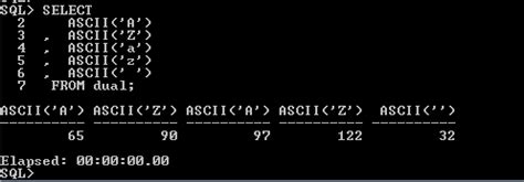 Oracle PLSQL ASCII CHR Character Fabiano Bento