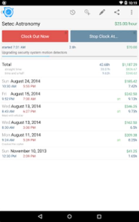 Hourstracker Time Tracking Apk For Android Download