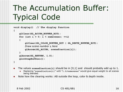 Opengl Buffers And Tests Ppt Download
