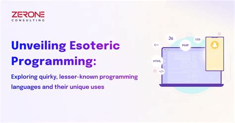 zerone consulting on linkedin unveiling esoteric programming exploring quirky lesser known…