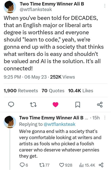 Coding Creativity Writers And Ai Rwhitepeopletwitter