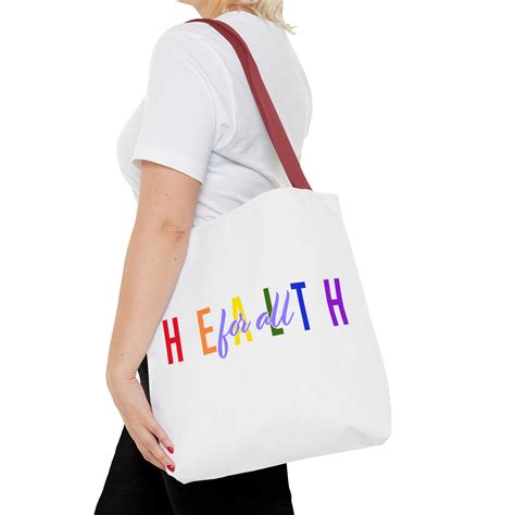 Health For All Tote Bag Heart And Solutions