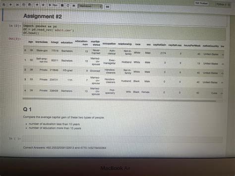 Solved Not Trusted 8 8 IN Run C Python 3 O Markdown Chegg Com