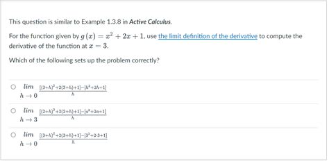 Solved This Question Is Similar To Example 138 In Active