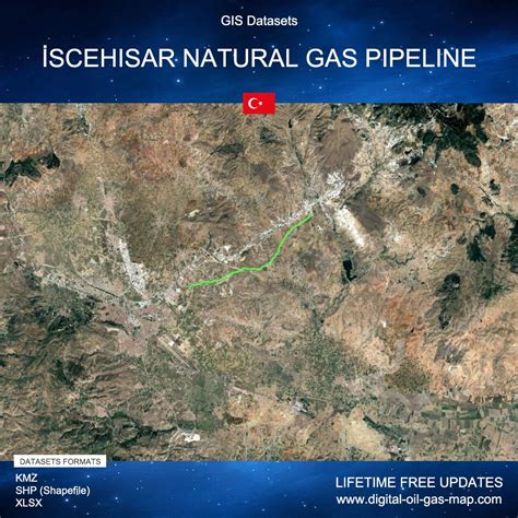 Gis Datasets Of İscehisar Natural Gas Pipeline Pipeline Route Pigging