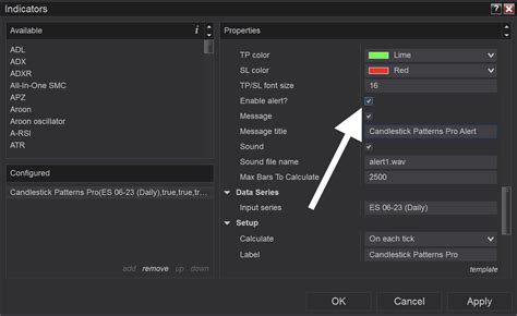 Candlestick Pattern Pro Nt8 Indicator Craft Indicators