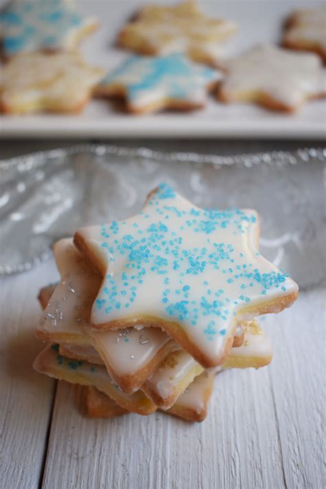 Christmas Star Cookies Julias Cuisine