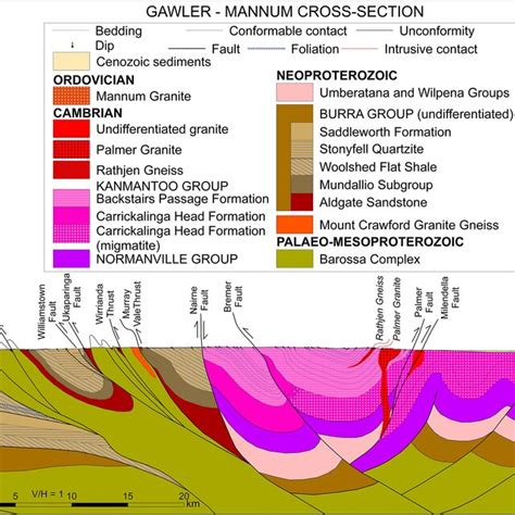 Interpretative Cross Section Across The Southern Delamerian Orogen From Download Scientific