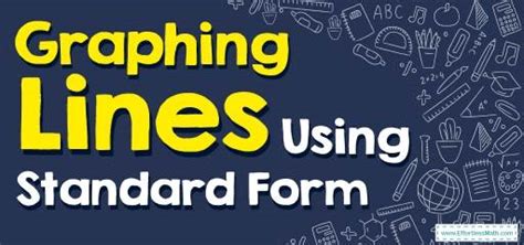 Algebra How To Graph Lines In Standard Form Using Intercepts Mathgotserved Eoc Regents Sat Act