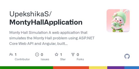 Github Upekshikasmontyhallapplication Monty Hall Simulation A Web Application That Simulates