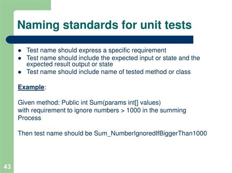 Ppt Unit Testing Powerpoint Presentation Free Download Id929561